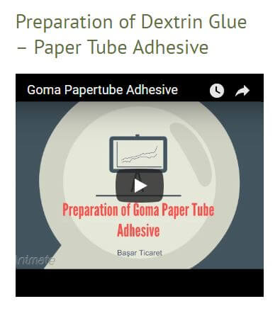Dextrin Glue - Paper Tube Adhesive Manufacturer Wholesale Goma